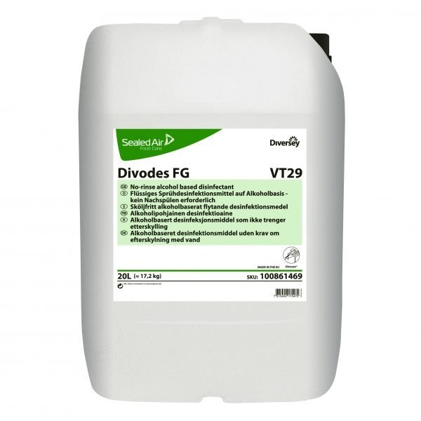 DI DIVODES FG 20L Preparat dezynfekcyjny na bazie alkoholu, nie wymaga ...